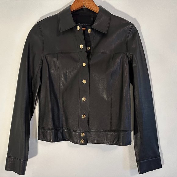 Club Monaco | Jackets & Coats | Club Monaco Leather Jacket | Poshmark